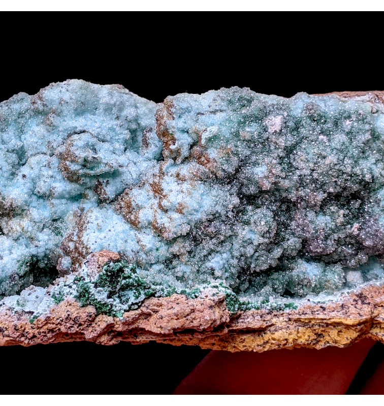 Chrysocolle, malachite, Mine Lupoto, Congo 131 g