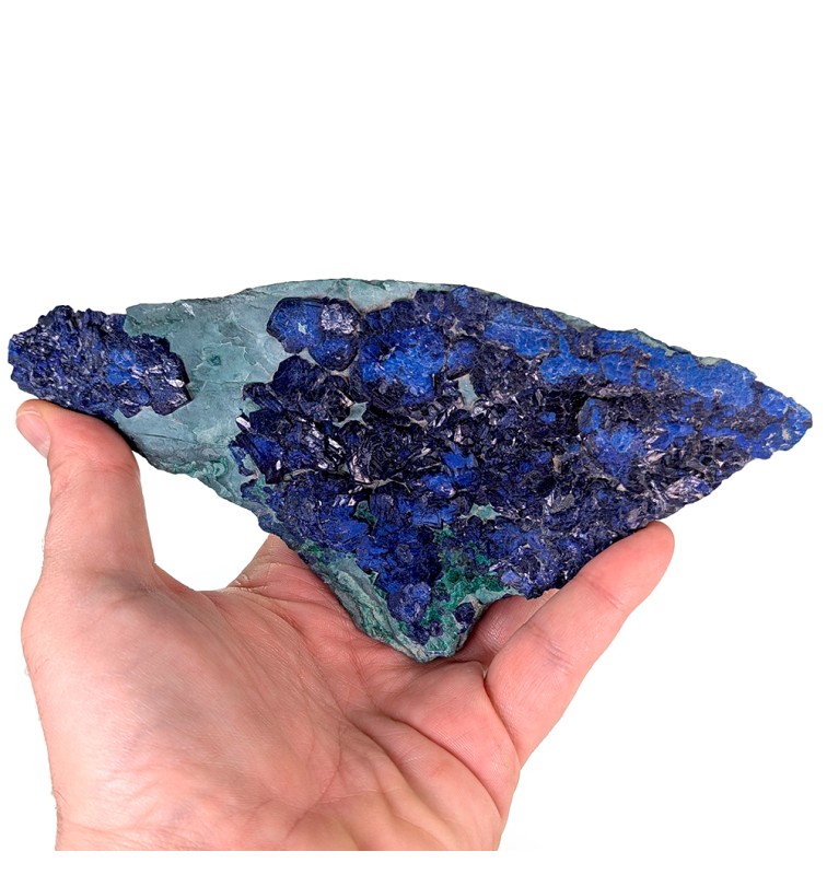 Azurite, malachite, mine Kimbwe, Congo, 353 grammes